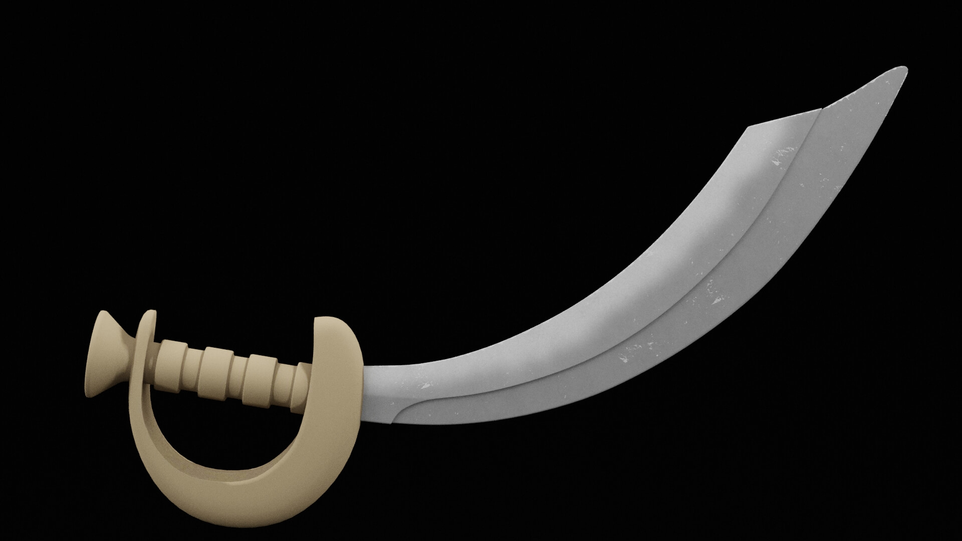 Pirate Sword - 3D Model by thedazking