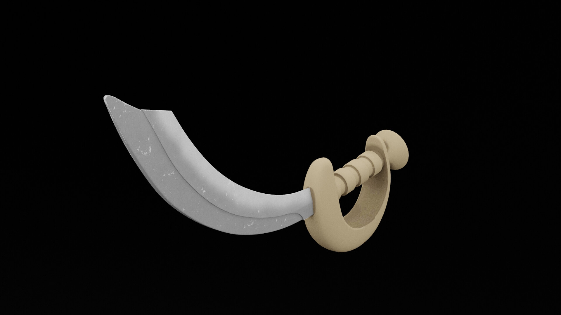 Pirate Sword - 3D Model by thedazking