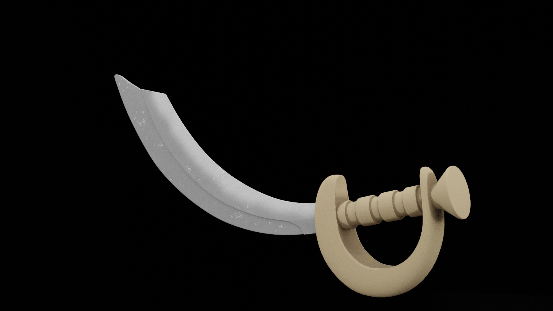 Pirate Sword - 3D Model by thedazking