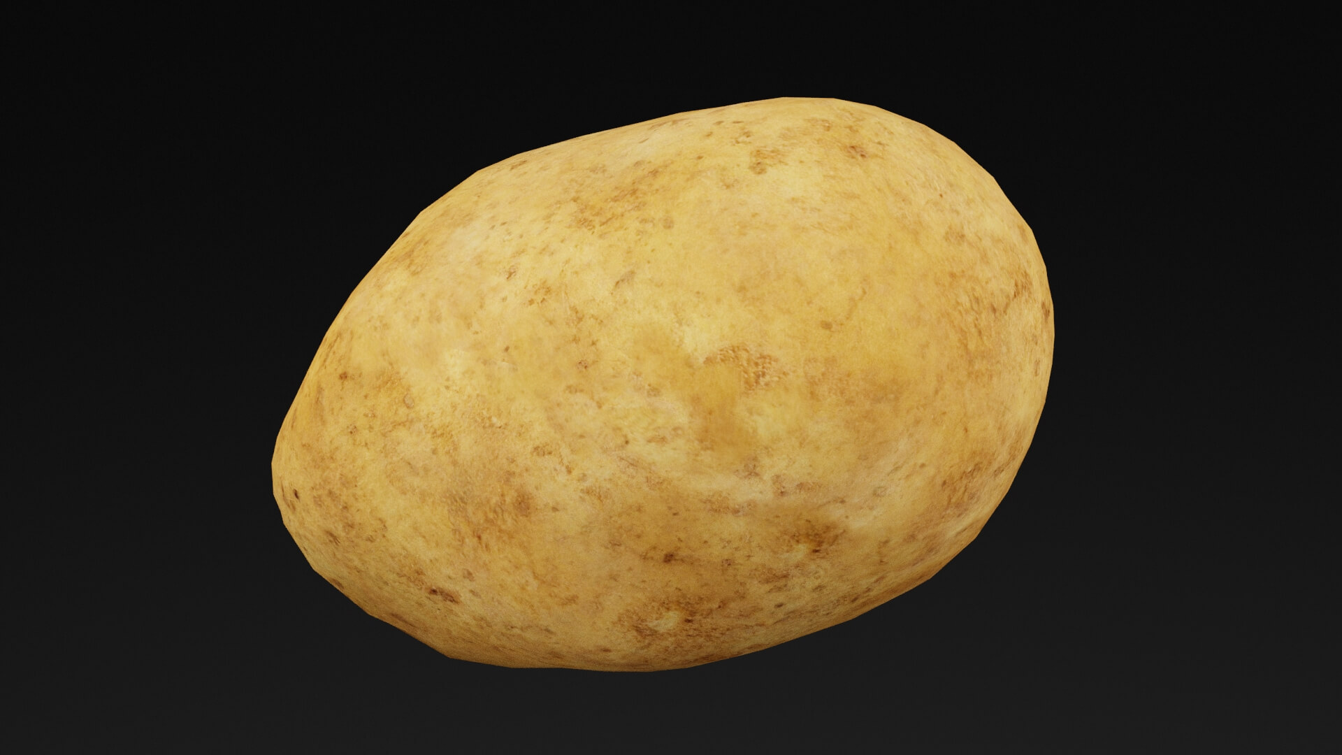 Single Potato - 3D Model by thedazking