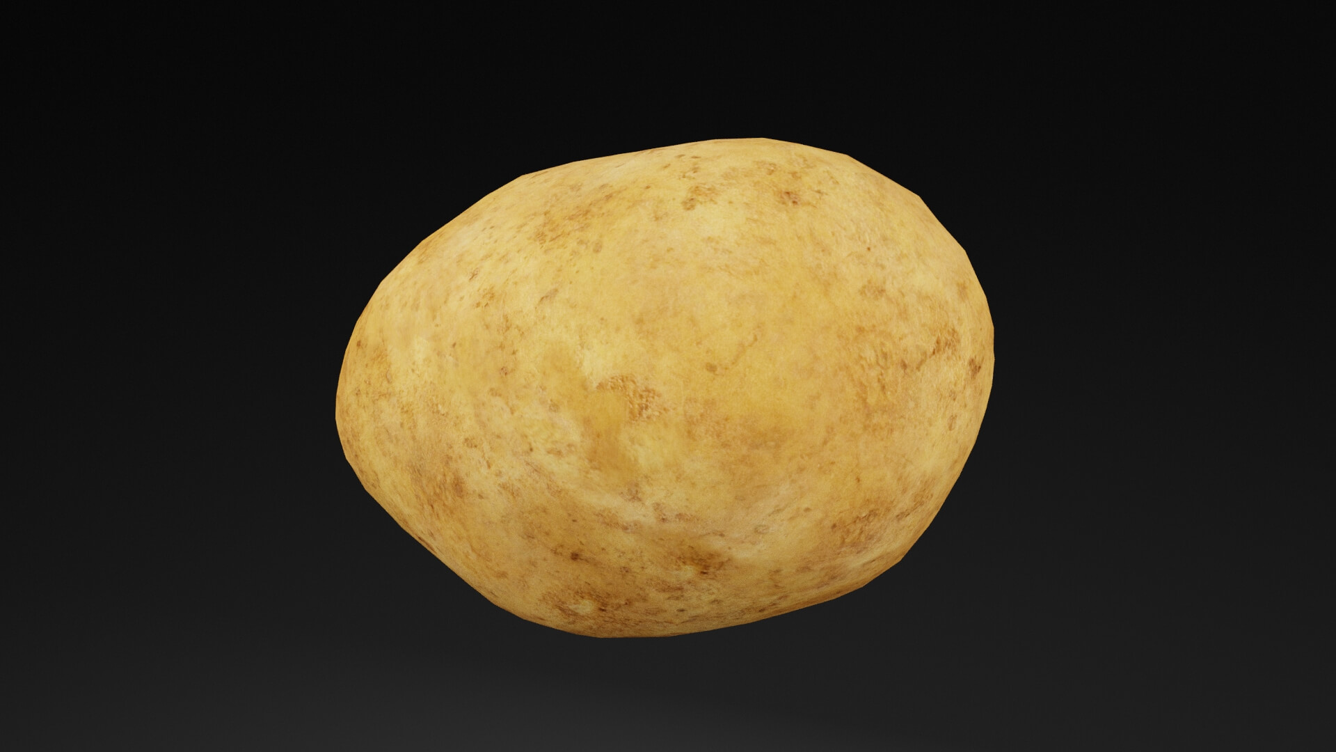 Single Potato - 3D Model by thedazking