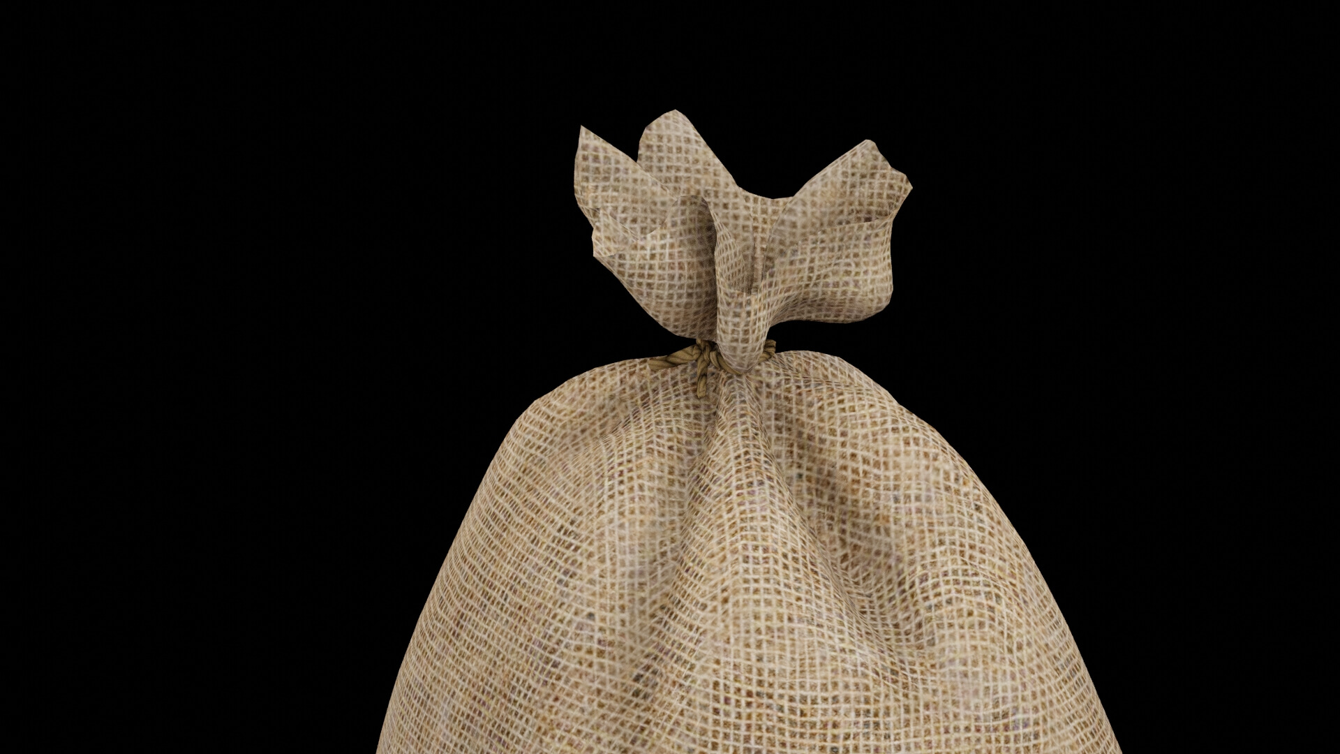 Potatoes Sack - 3D Model by thedazking