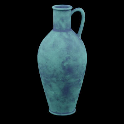 Pottery One Handle - 3D Model by thedazking