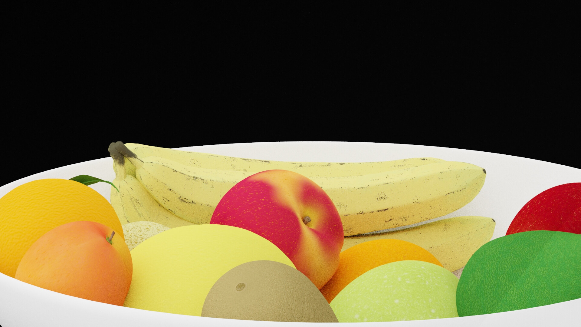 Random Fruit Bowl - 3D Model by thedazking