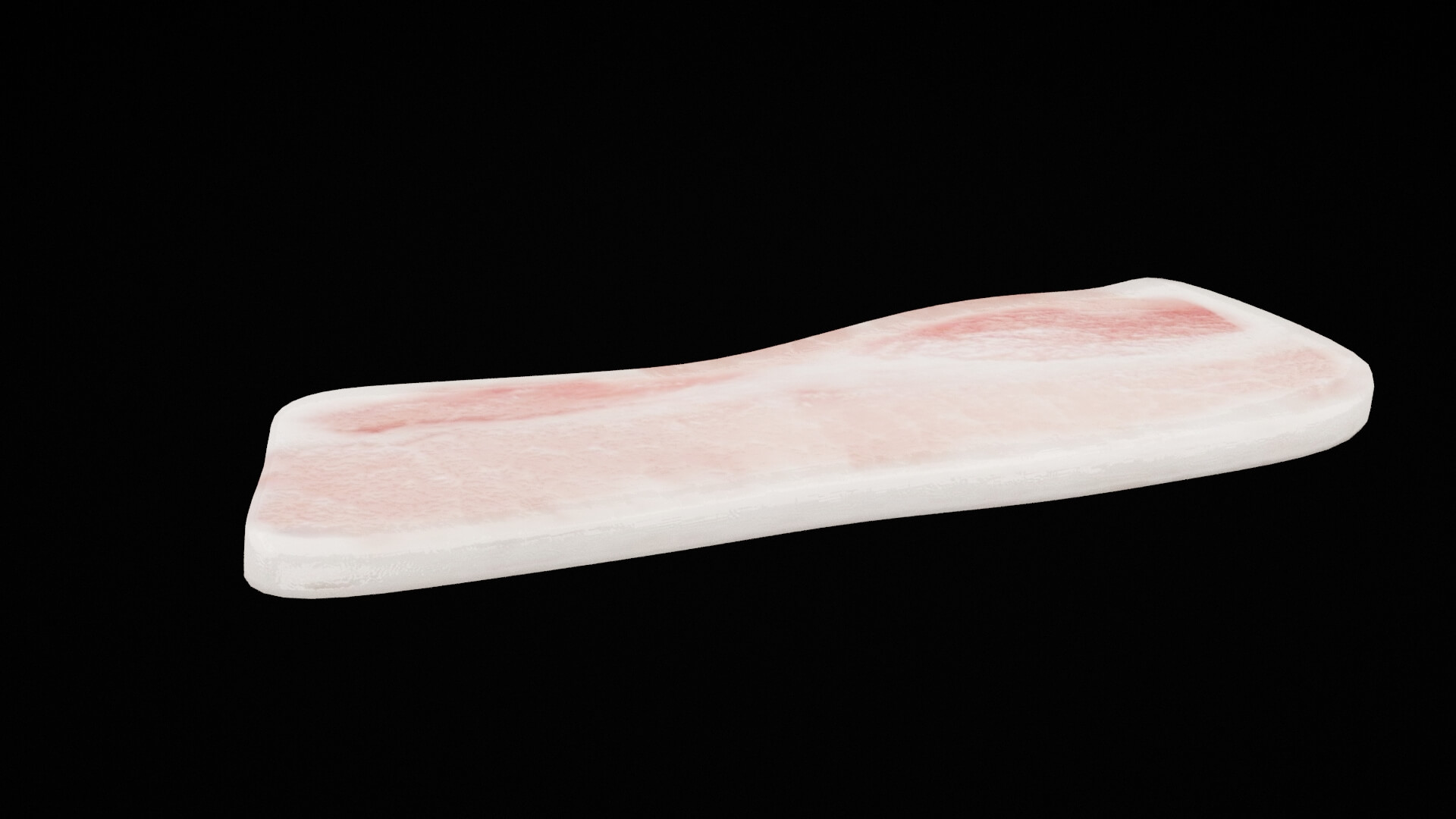Raw Bacon Meat - 3D Model by thedazking