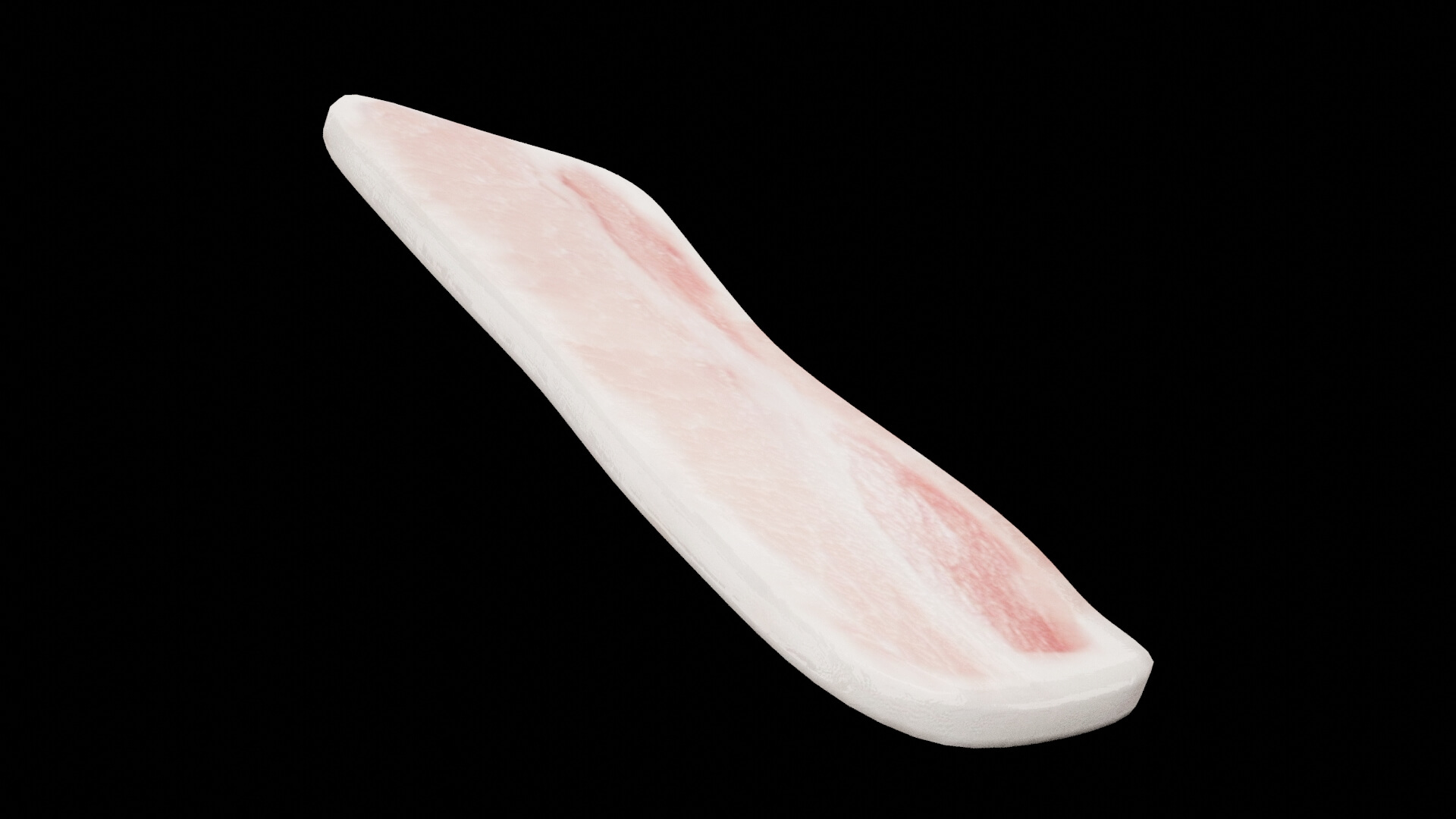 Raw Bacon Meat - 3D Model by thedazking