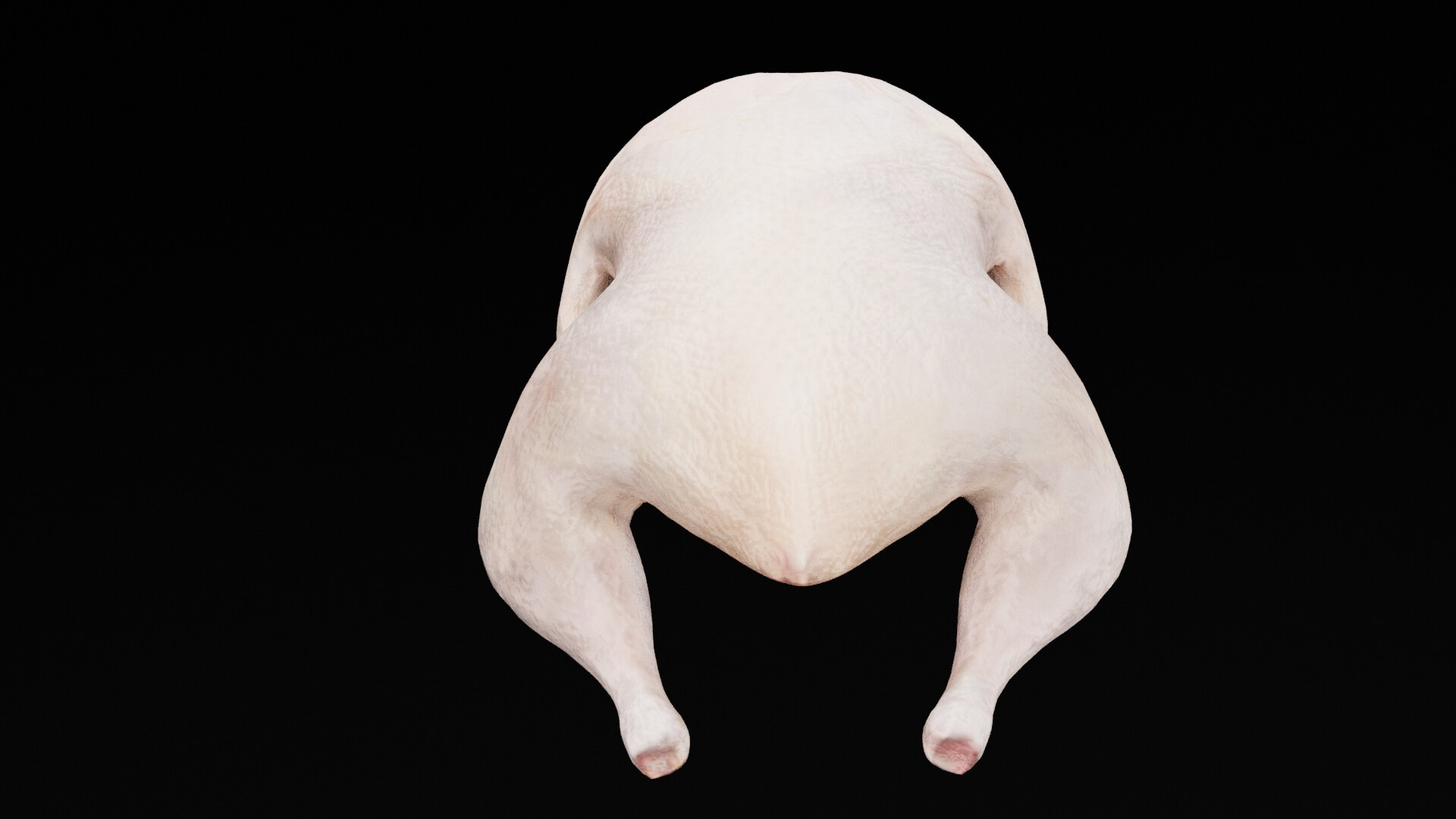 Raw Chicken Whole - 3D Model by thedazking
