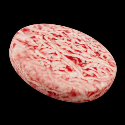 Raw Ground Beef - 3D Model by thedazking