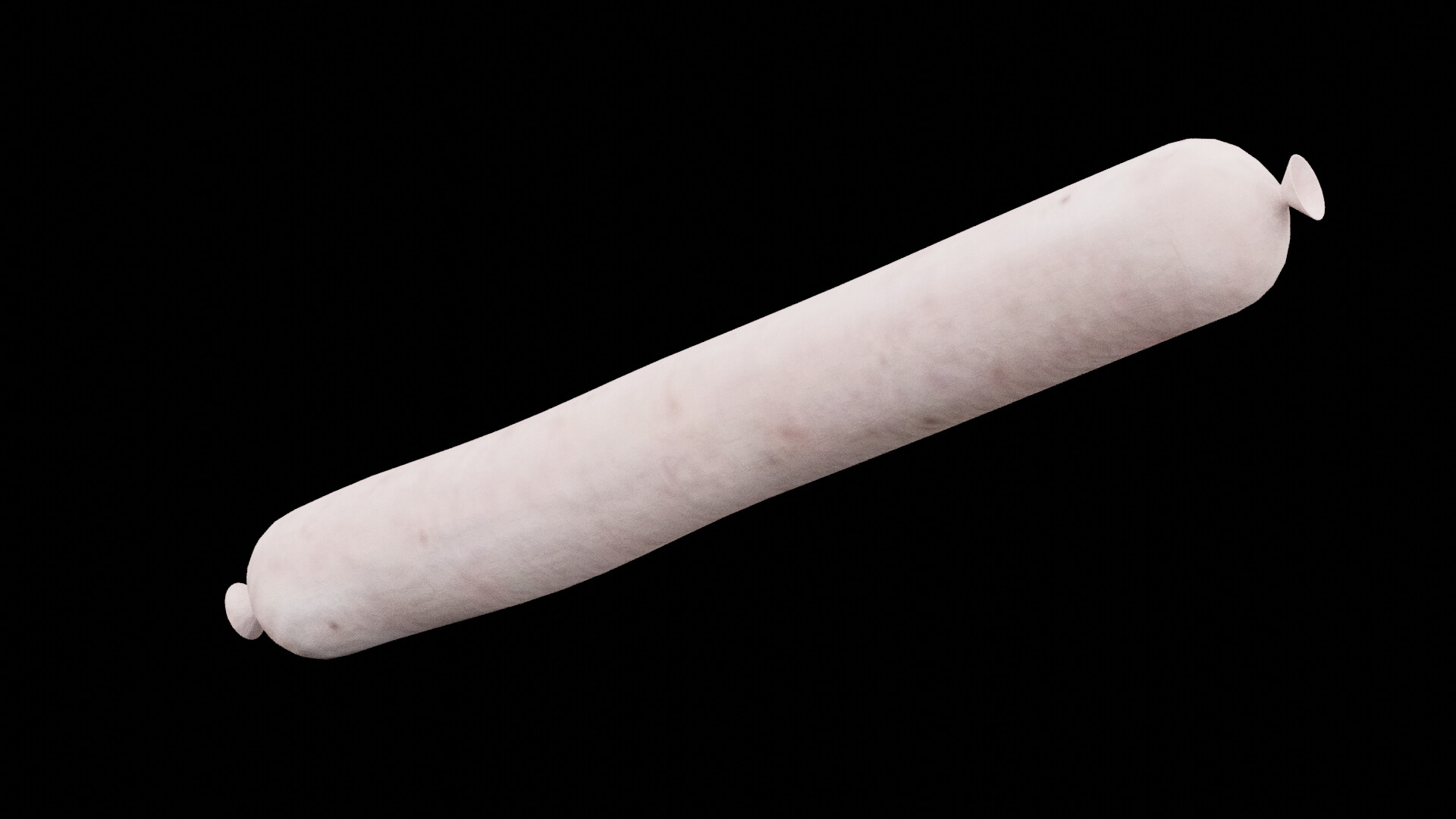 Raw Sausage Food - 3D Model by thedazking