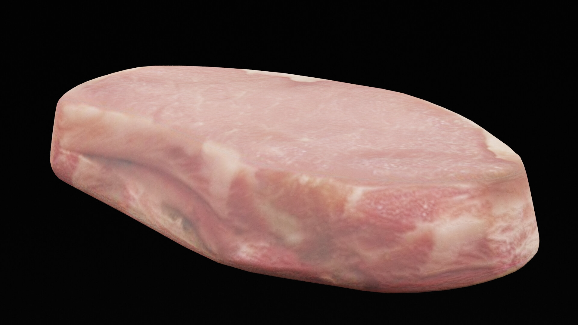 Raw Steak Meat - 3D Model by thedazking