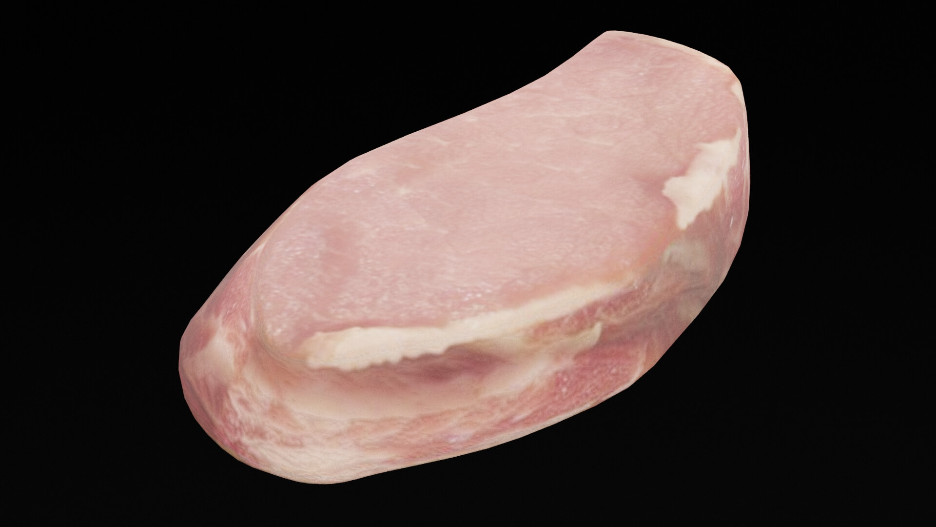 Raw Steak Meat - 3D Model by thedazking