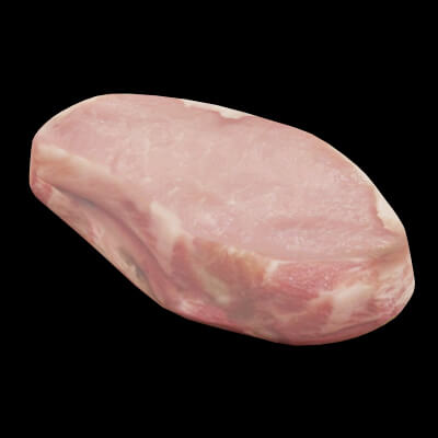 Raw Steak Meat - 3D Model by thedazking