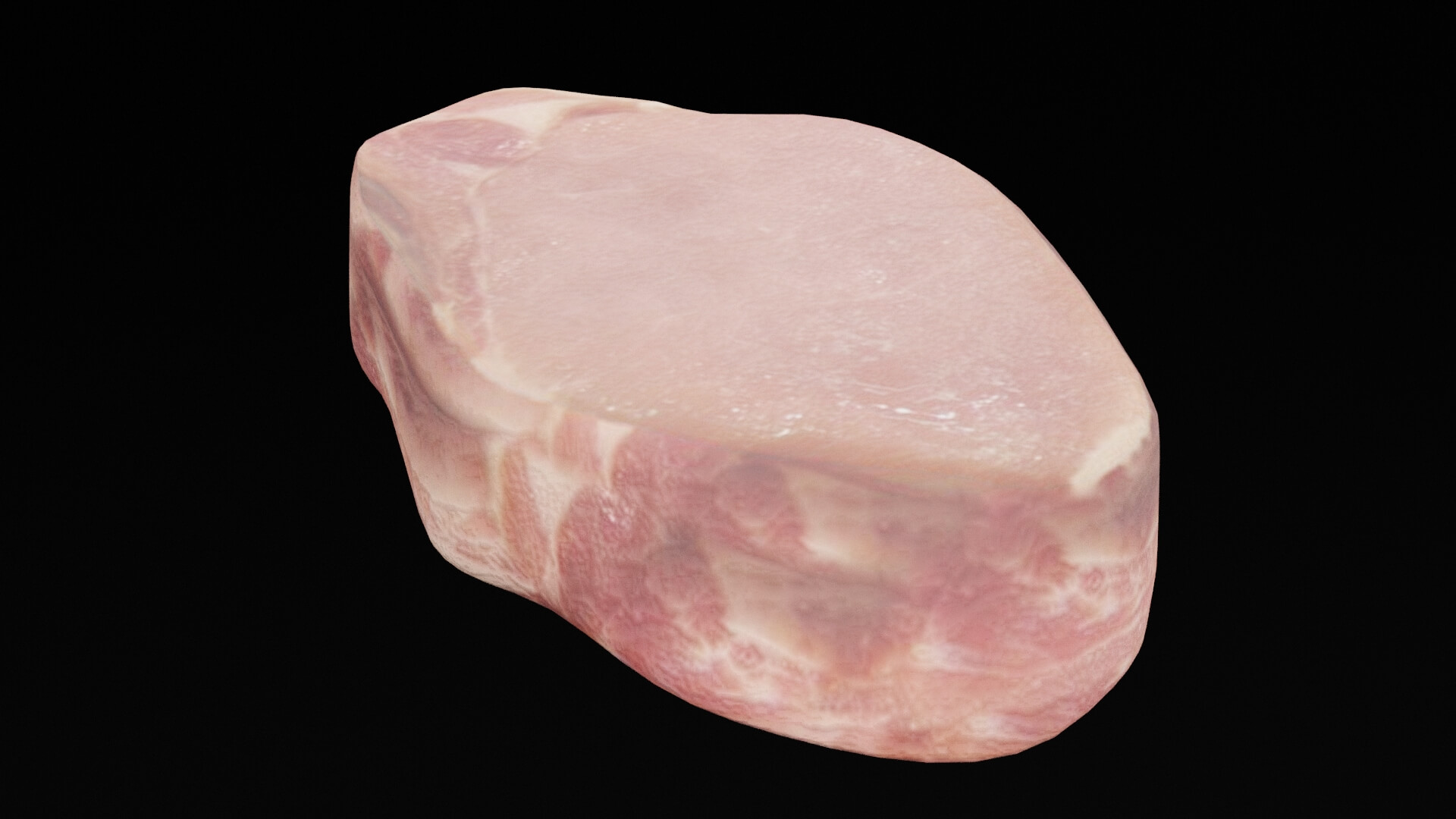 Raw Steak Meat - 3D Model by thedazking