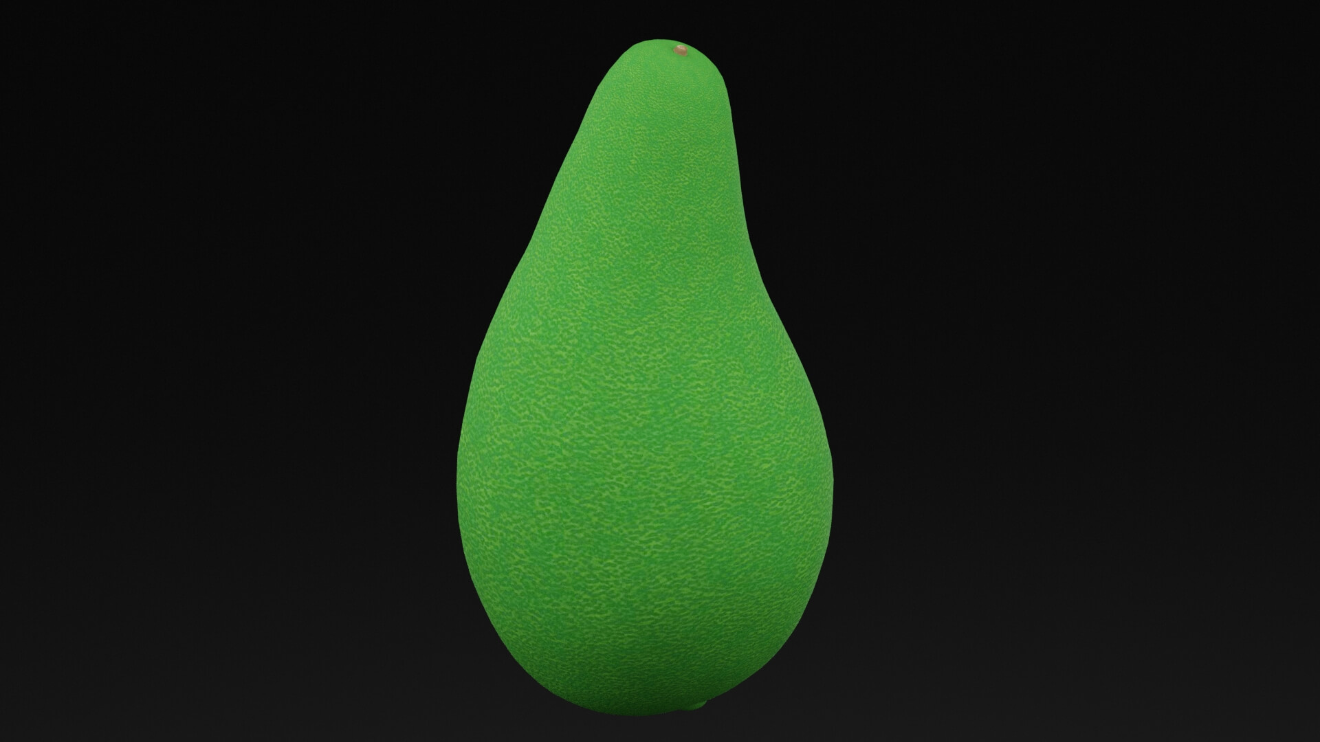 Realistic Avocado - 3D Model by thedazking