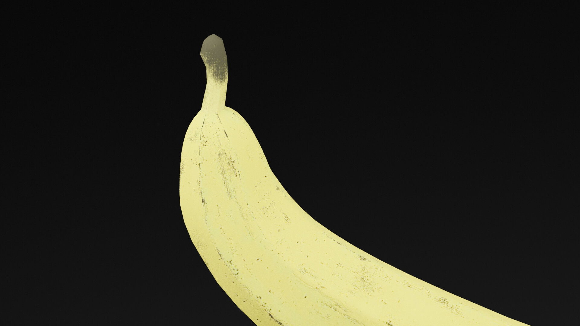 Realistic Banana - 3D Model by thedazking