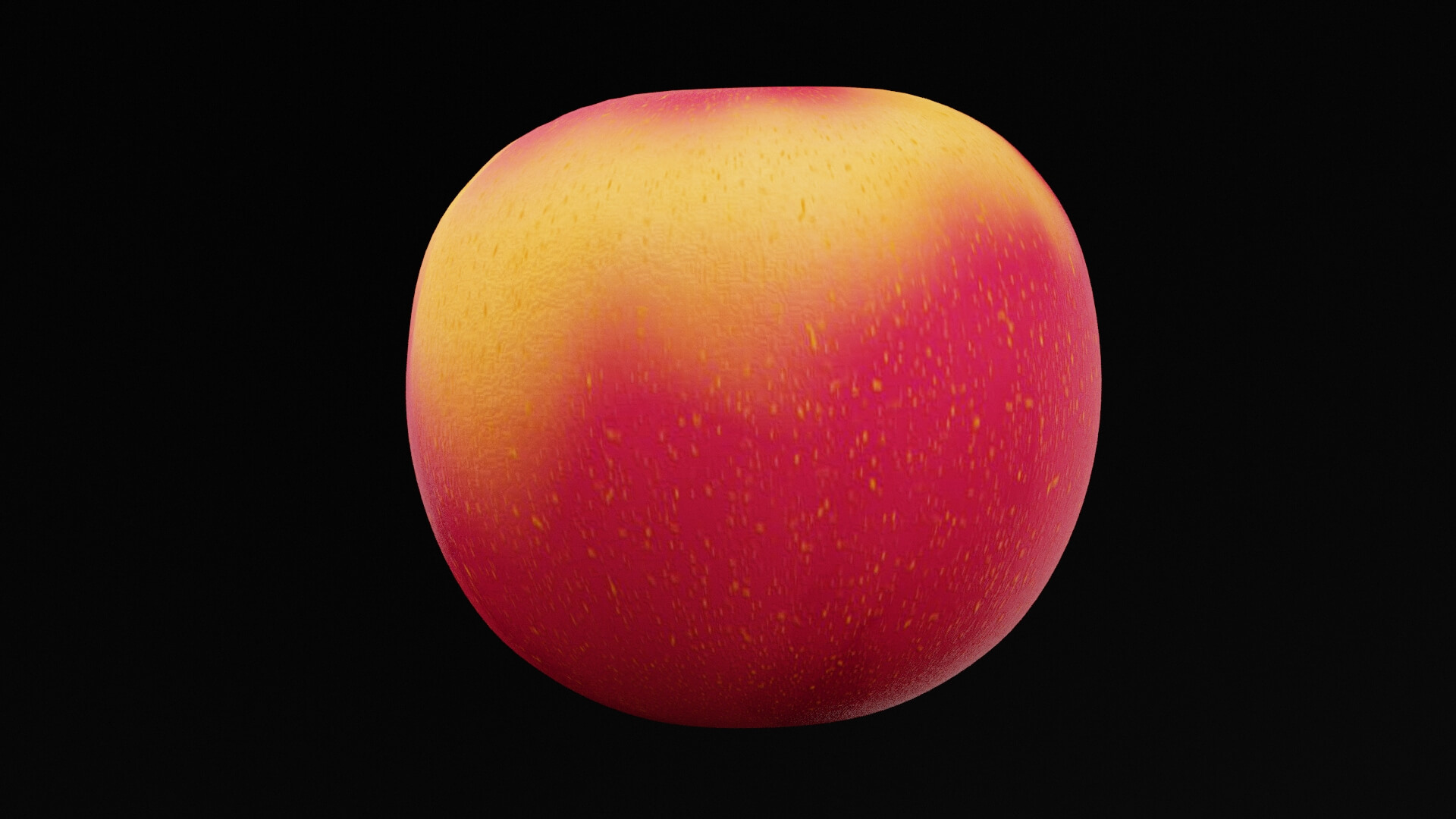 Realistic Peach - 3D Model by thedazking