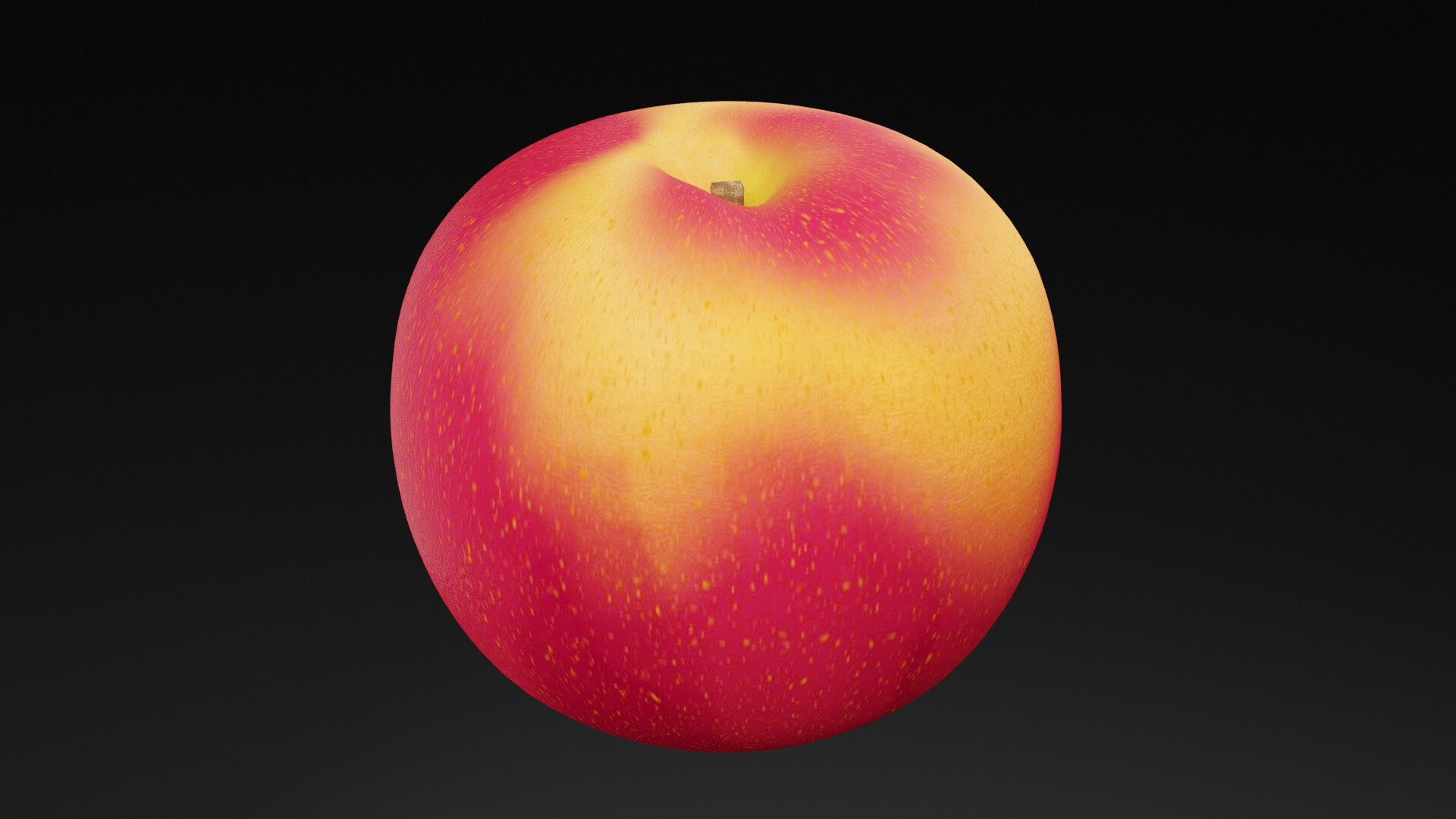 Realistic Peach - 3D Model by thedazking