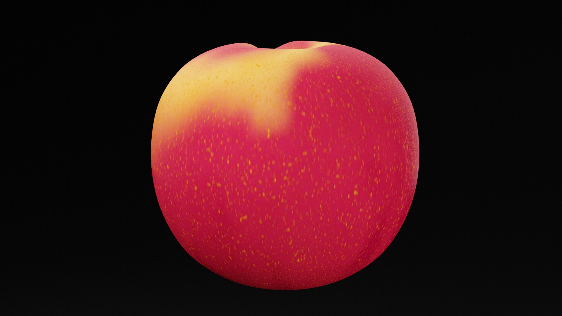 Realistic Peach - 3D Model by thedazking