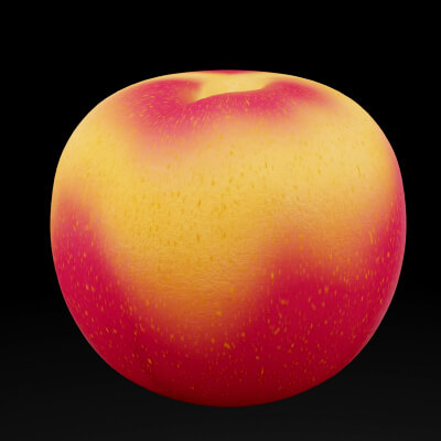 Realistic Peach - 3D Model by thedazking