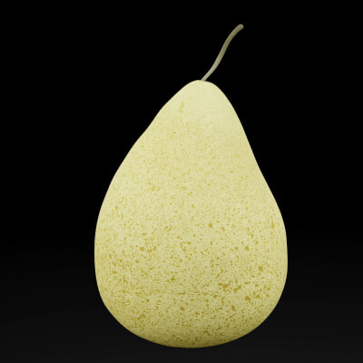 Realistic Pear - 3D Model by thedazking