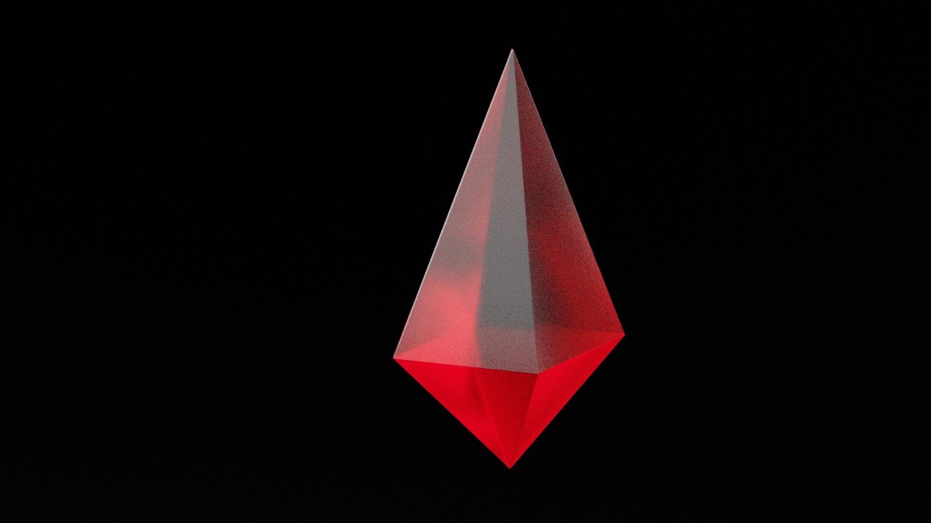 Radiant Red Gem - 3D Model by thedazking