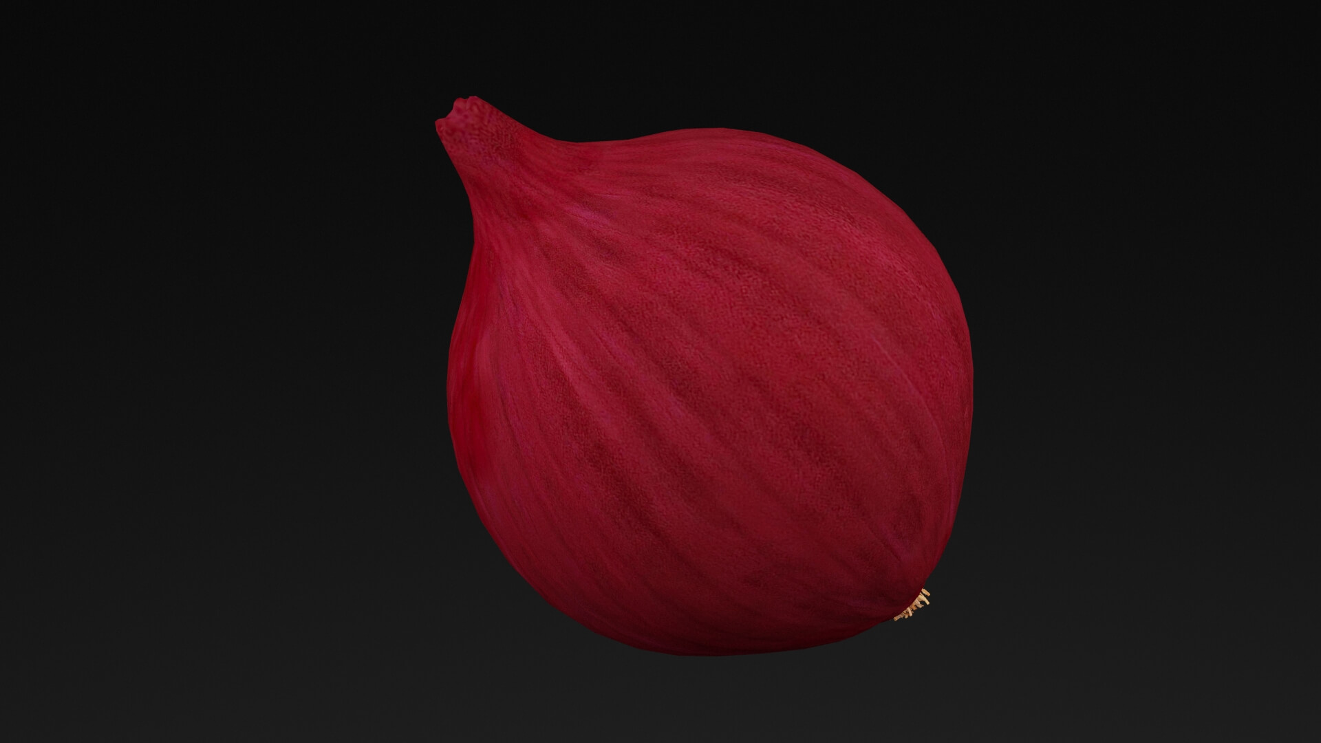 Realistic Red Onion - 3D Model by thedazking