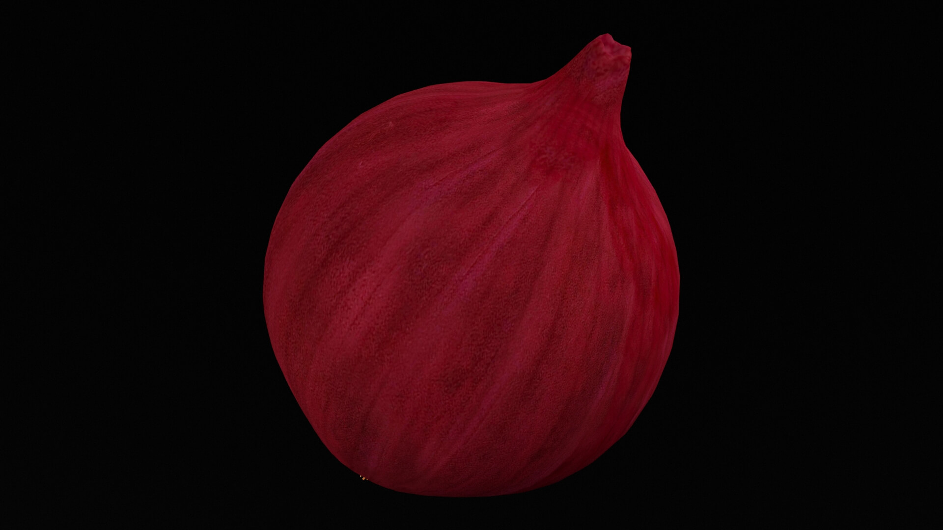 Realistic Red Onion - 3D Model by thedazking