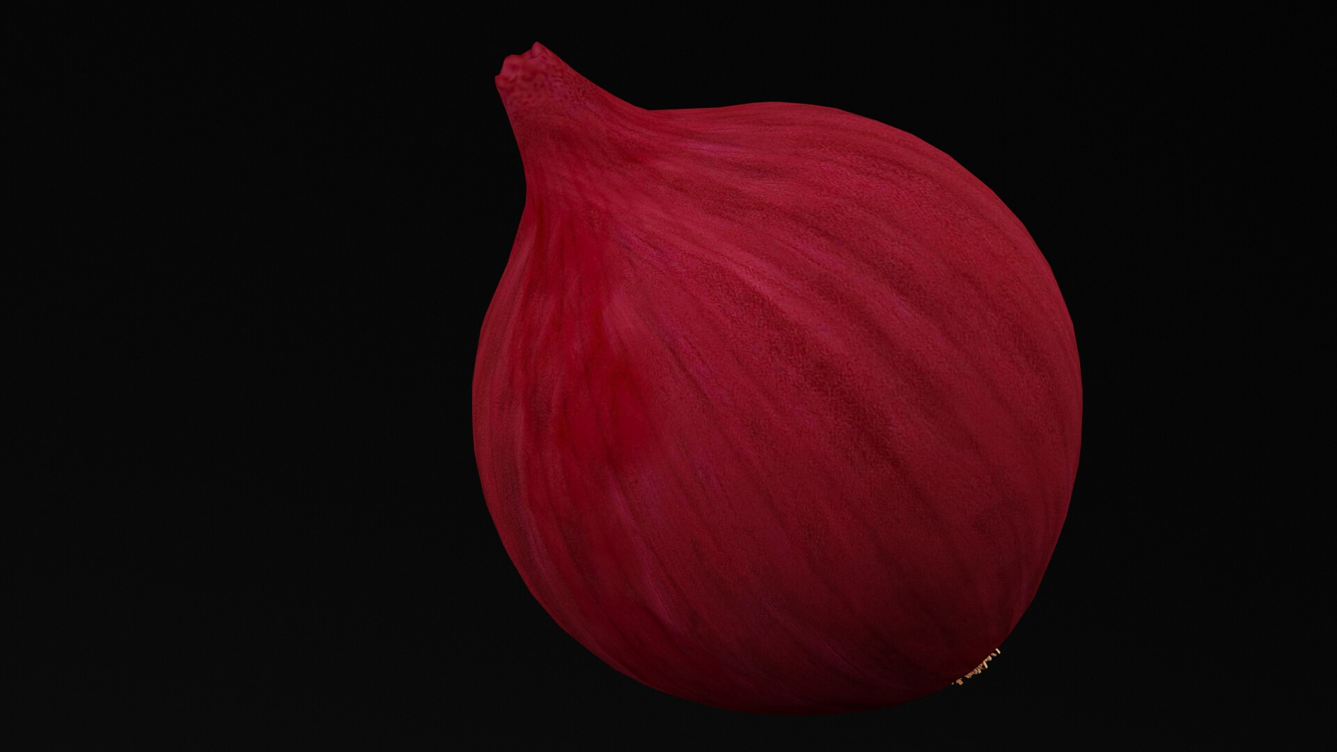 Realistic Red Onion - 3D Model by thedazking