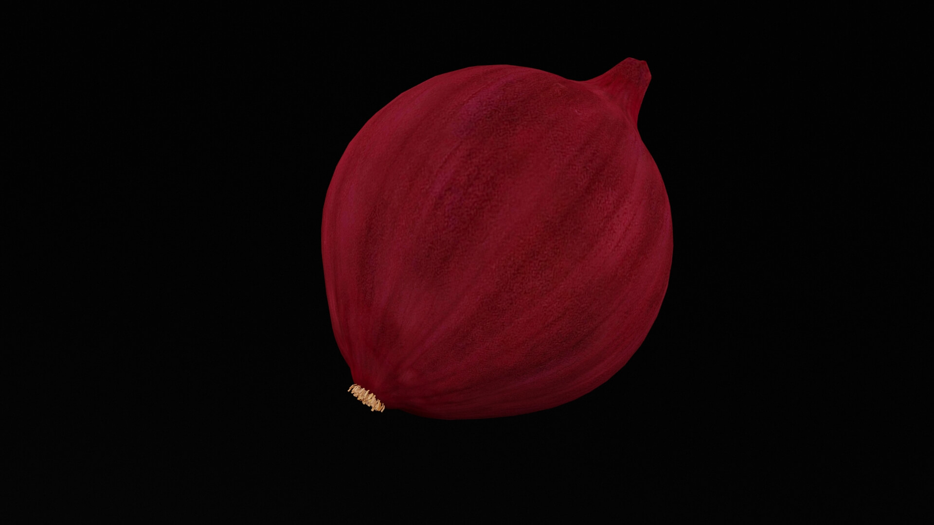 Realistic Red Onion - 3D Model by thedazking