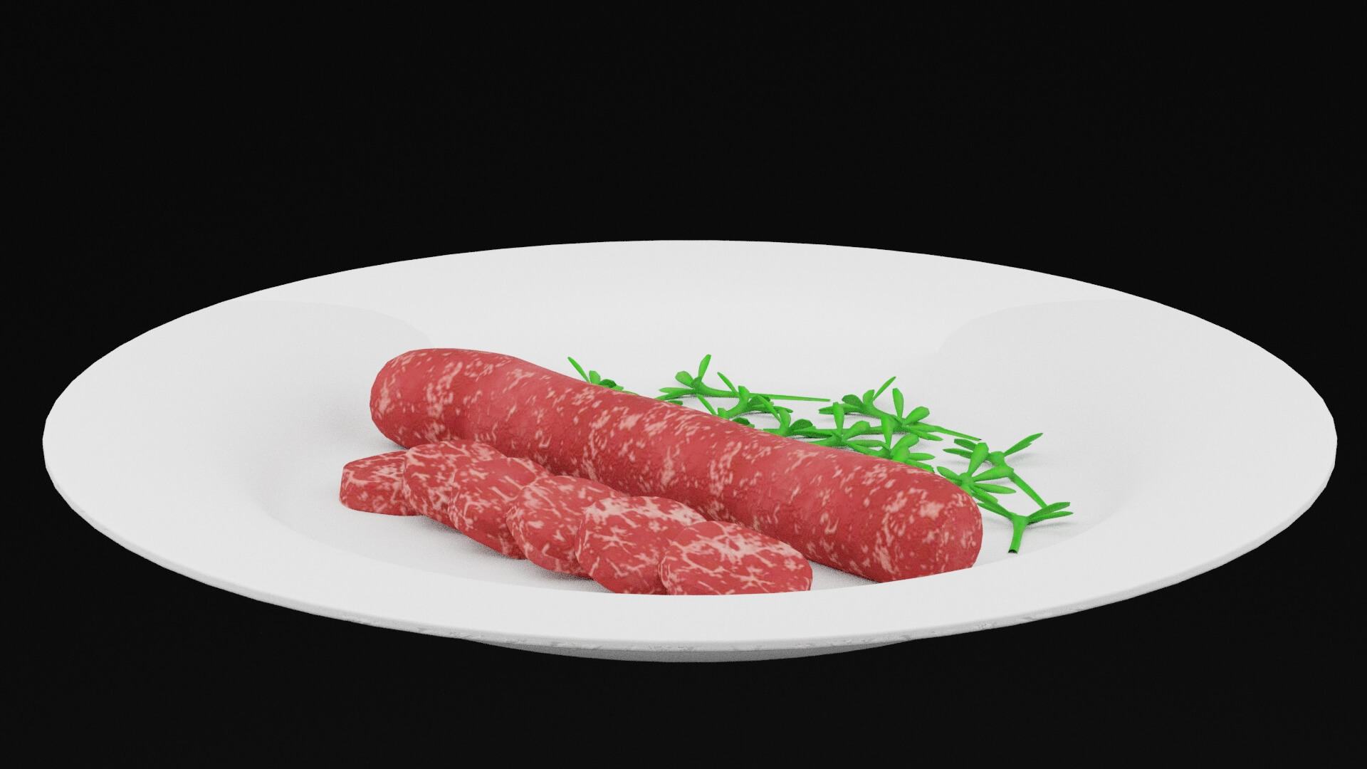 Rendeir Sausage - 3D Model by thedazking