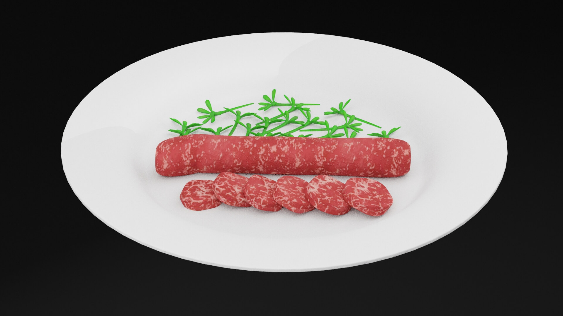 Rendeir Sausage - 3D Model by thedazking