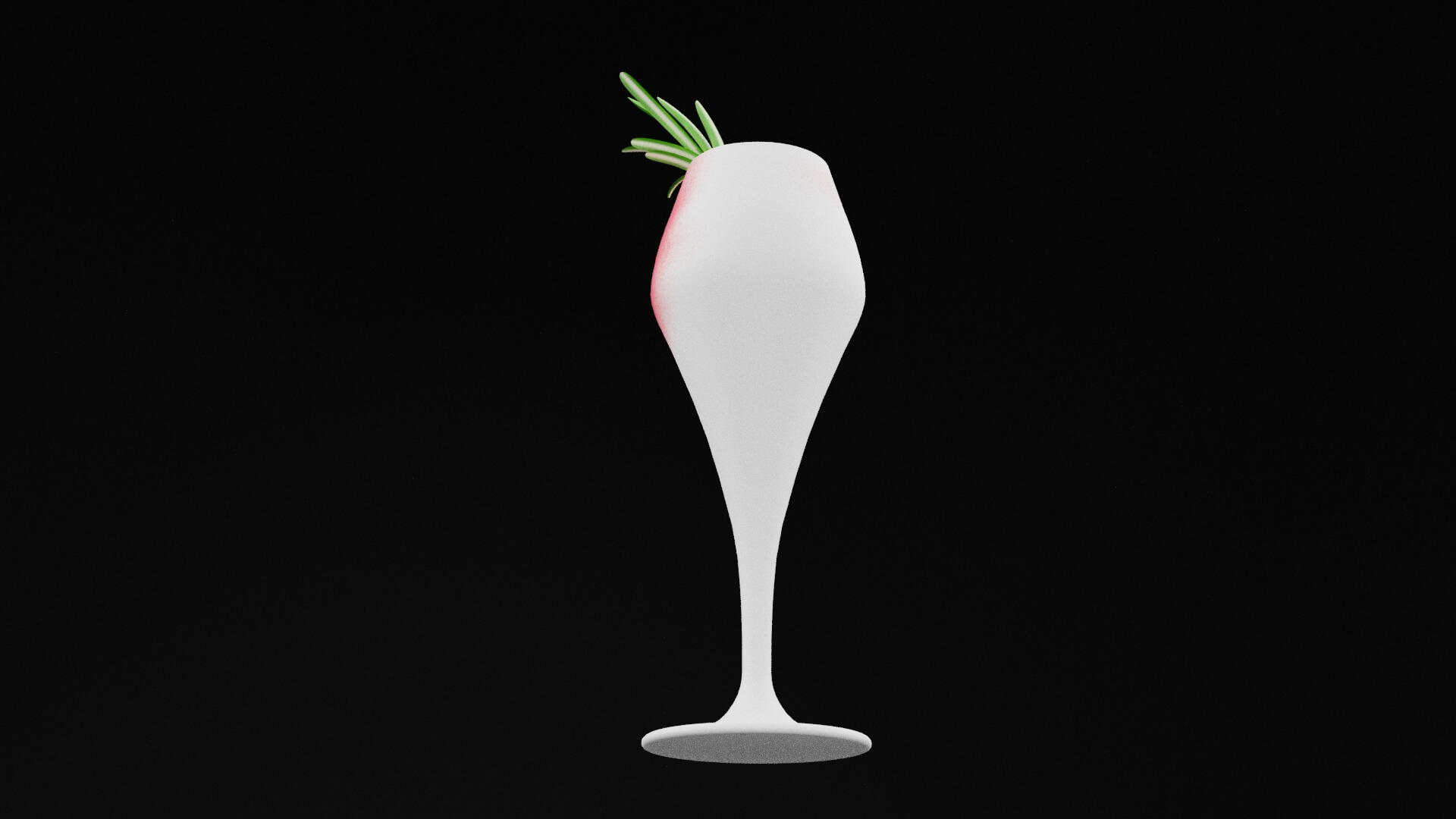 Rossini Cocktail - 3D Model by thedazking