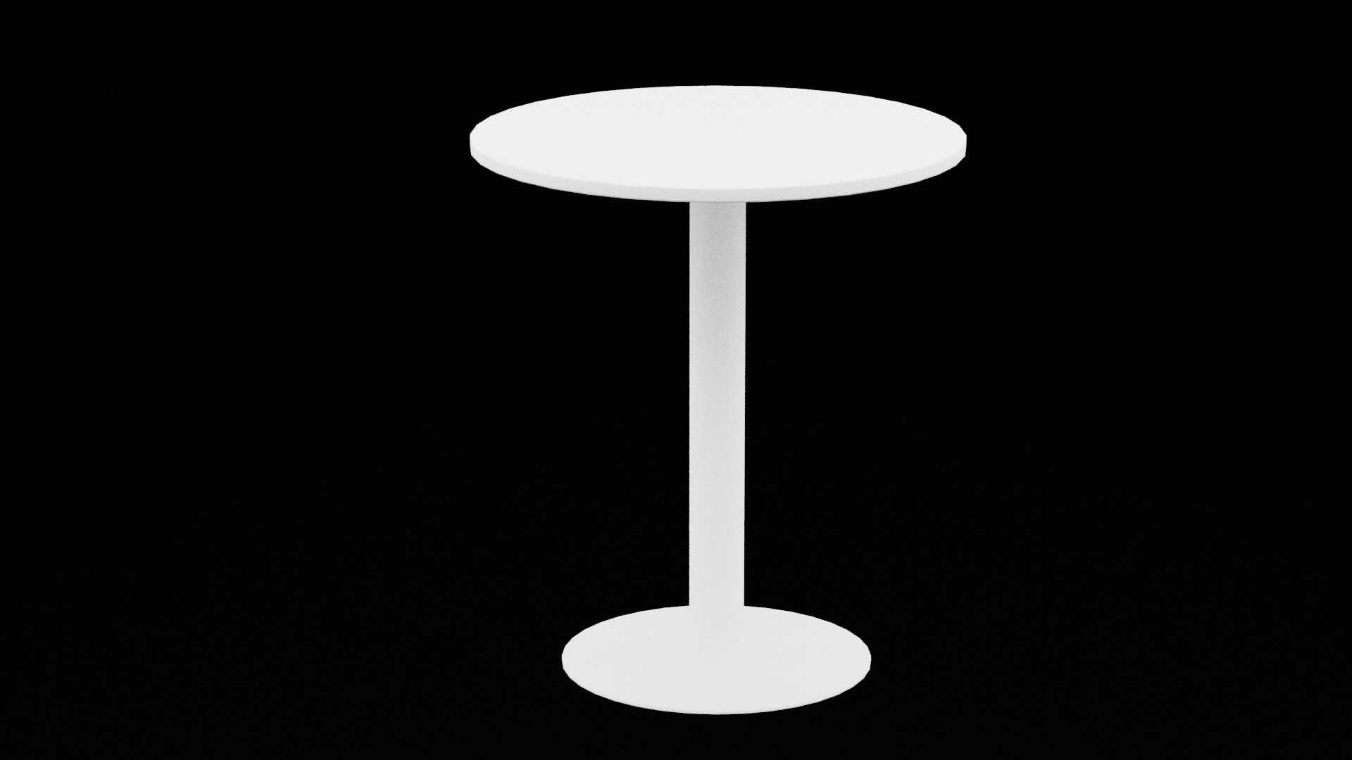 Round Table Furniture - 3D Model by thedazking