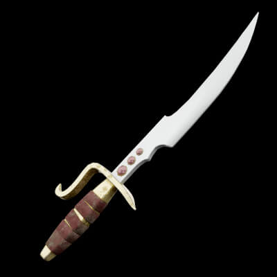 Sharp Dagger - 3D Model by thedazking