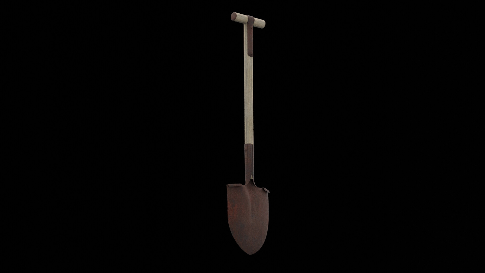 Short Arm Shovel - 3D Model by thedazking