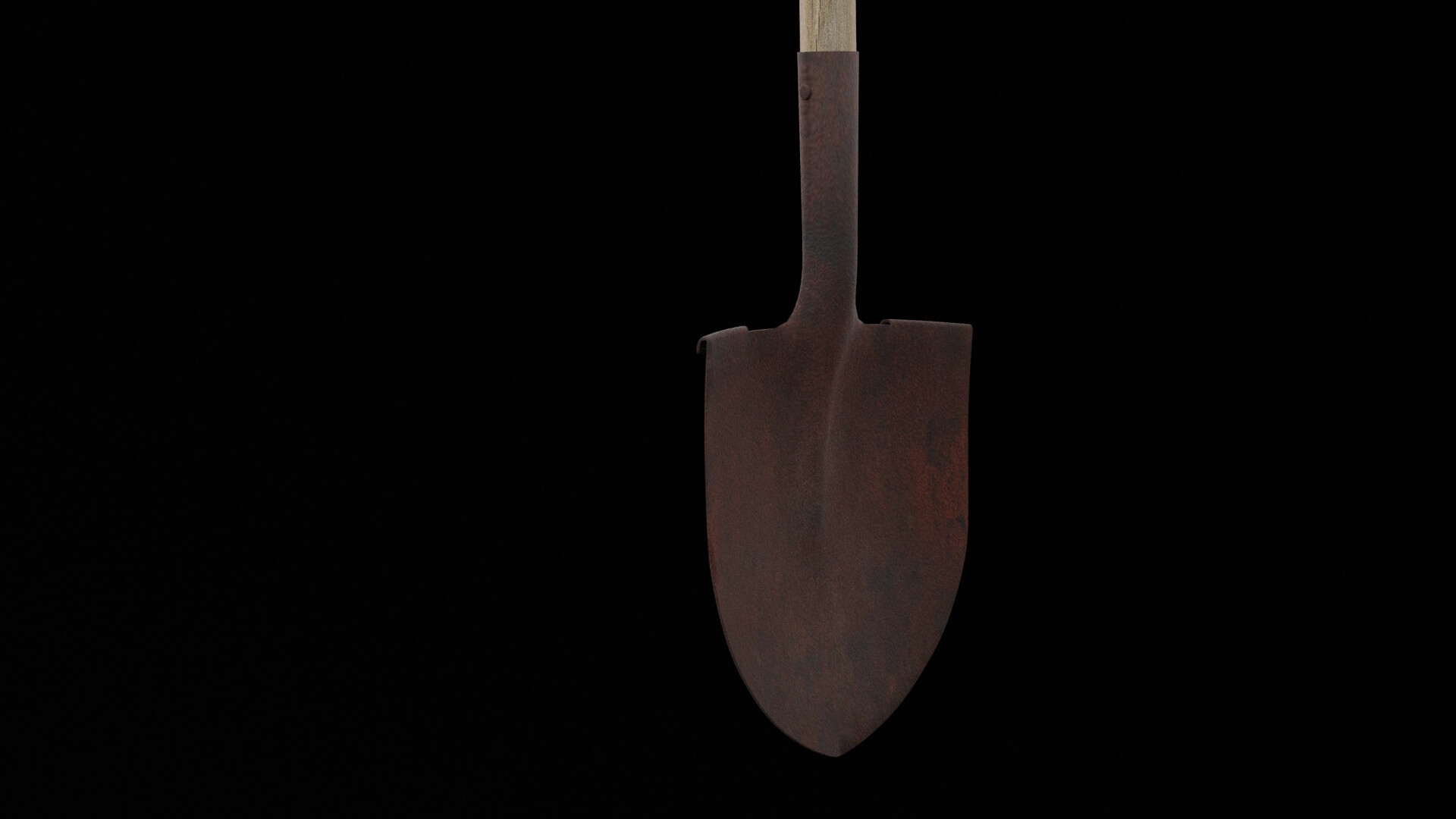 Short Arm Shovel - 3D Model by thedazking