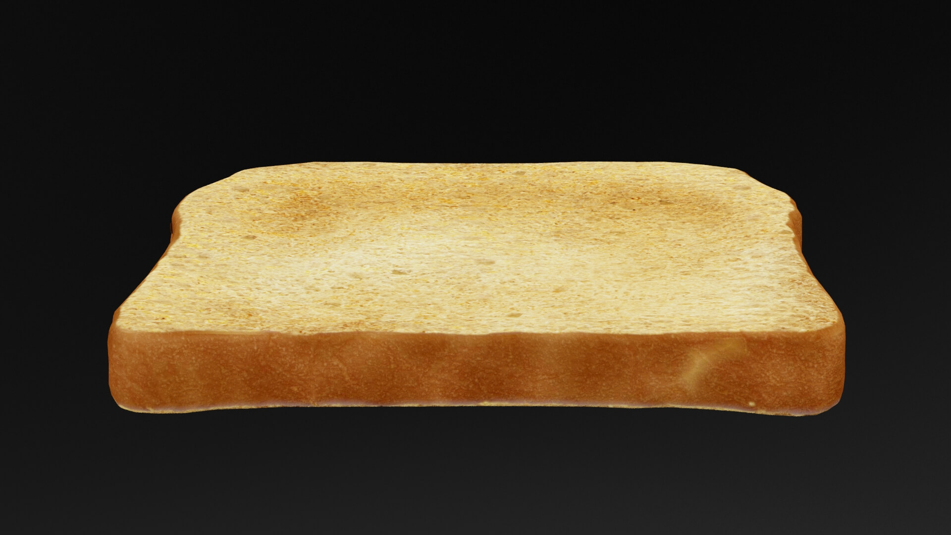 Toasted Bread Toast - 3D Model by thedazking