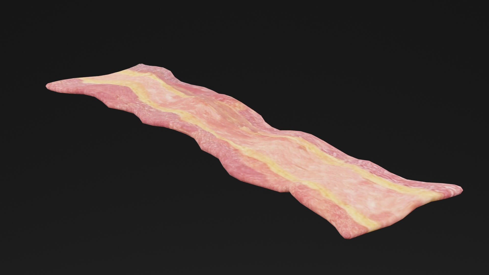 Slice of Bacon - 3D Model by thedazking