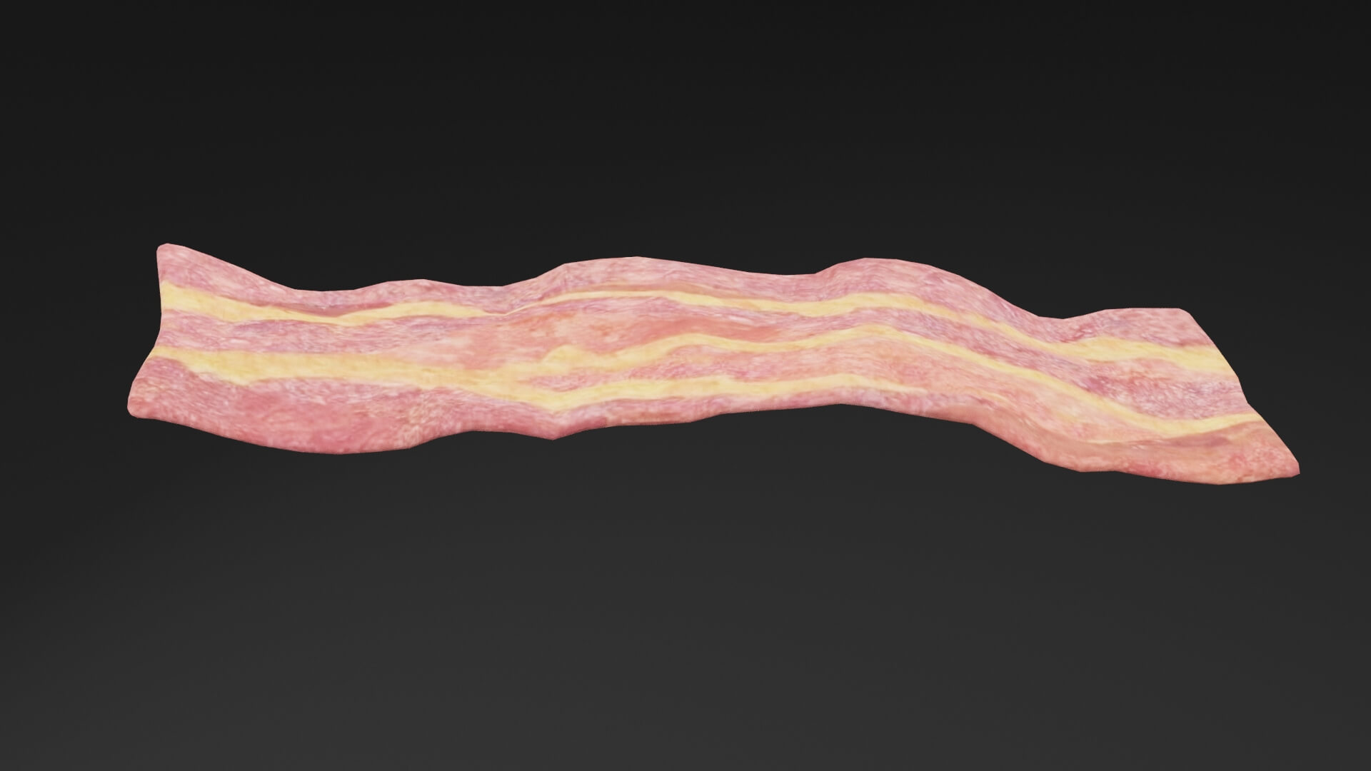 Slice of Bacon - 3D Model by thedazking