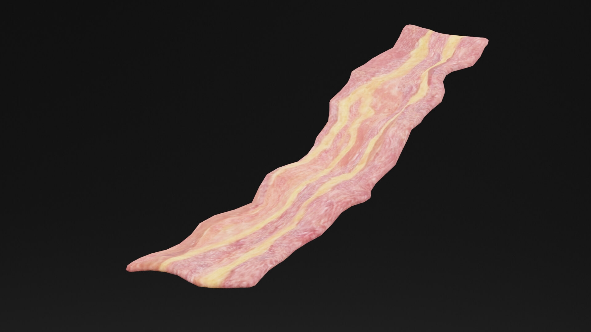 Slice of Bacon - 3D Model by thedazking