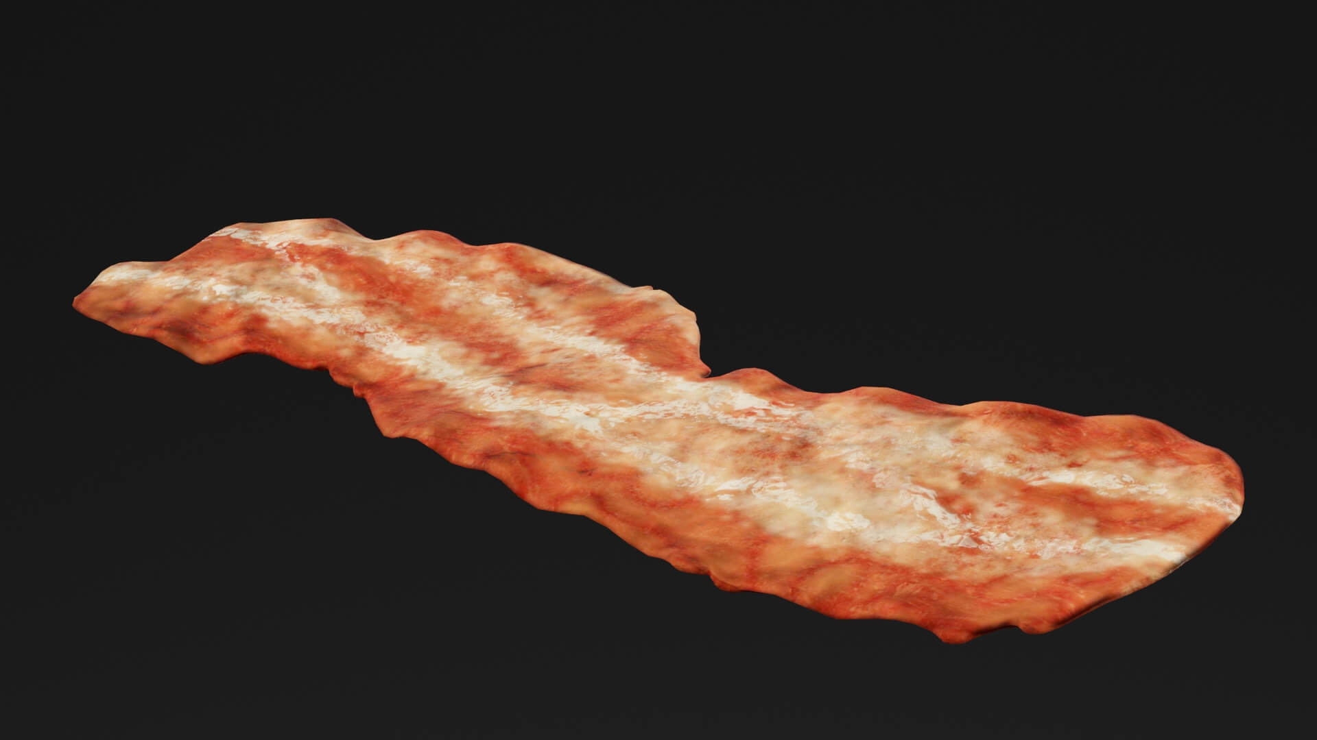 Slice of Bacon - 3D Model by thedazking