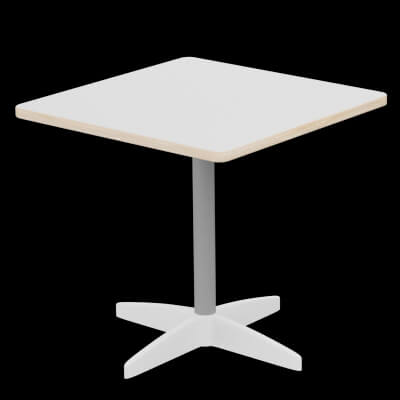 Square Table - 3D Model by thedazking