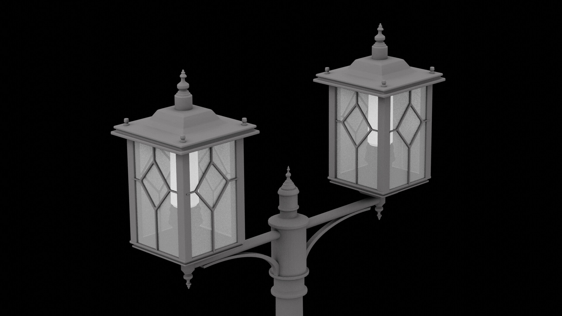 Street Lamp Furniture - 3D Model by thedazking