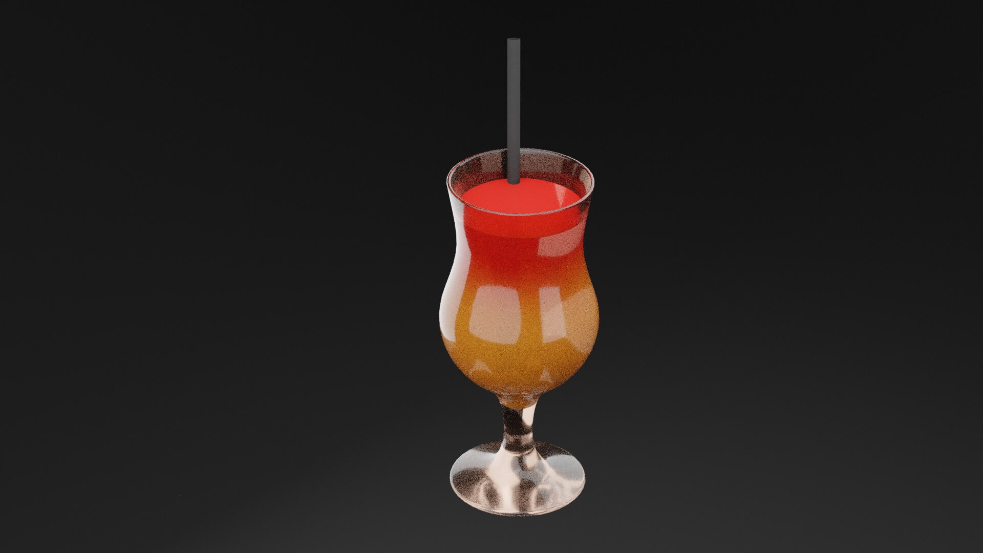 Summer Cocktail Vodka - 3D Model by thedazking