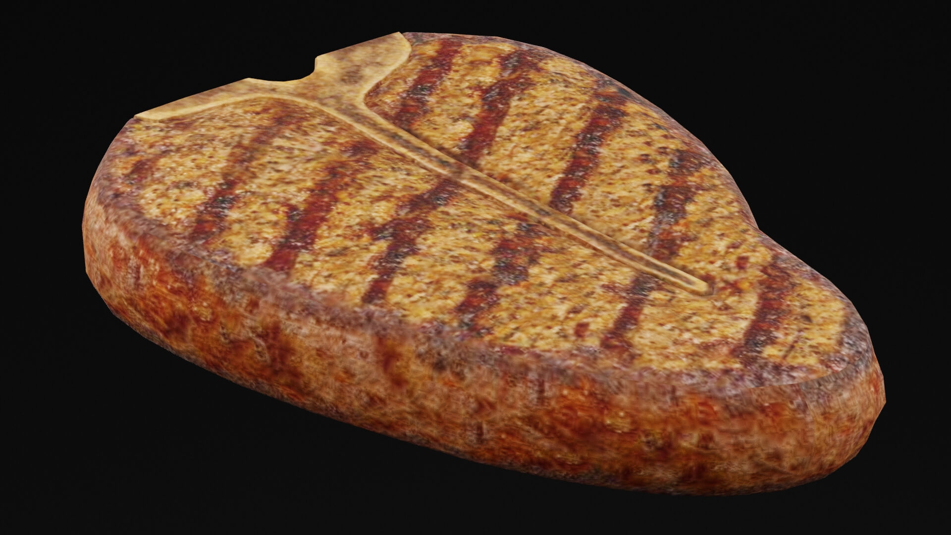 T Bone Steak - 3D Model by thedazking