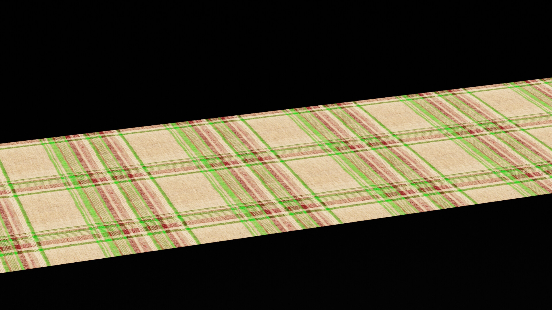 Rectangular Tablecloth - 3D Model by thedazking