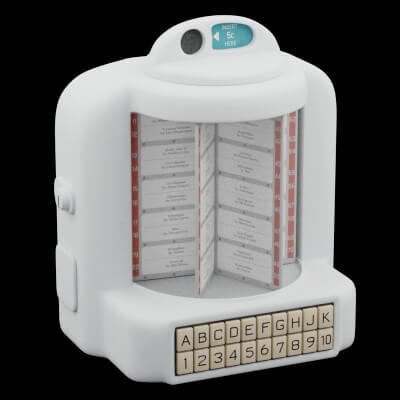 Tabletop Jukebox - 3D Model by thedazking