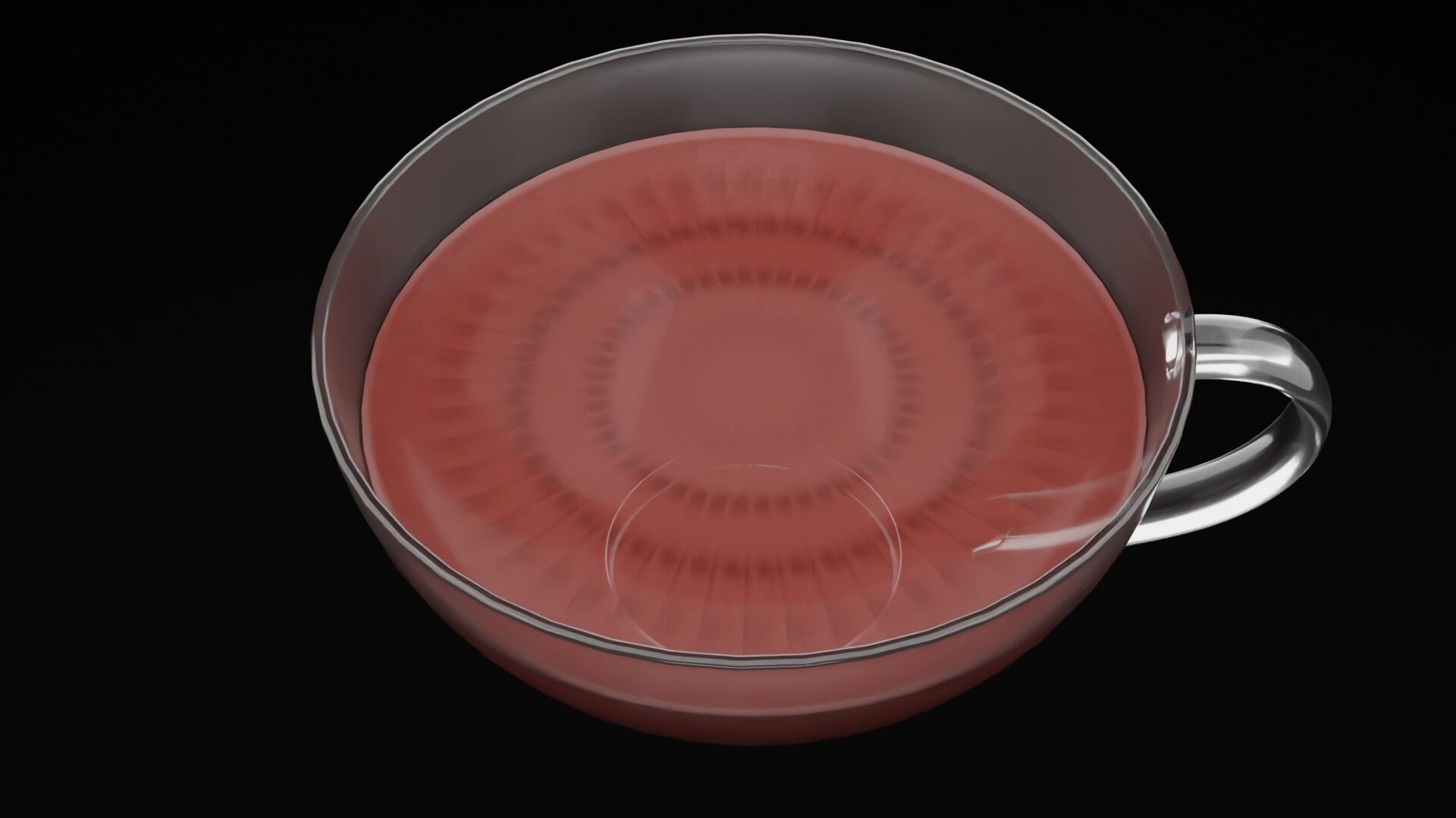 Tea Cup Full - 3D Model by thedazking