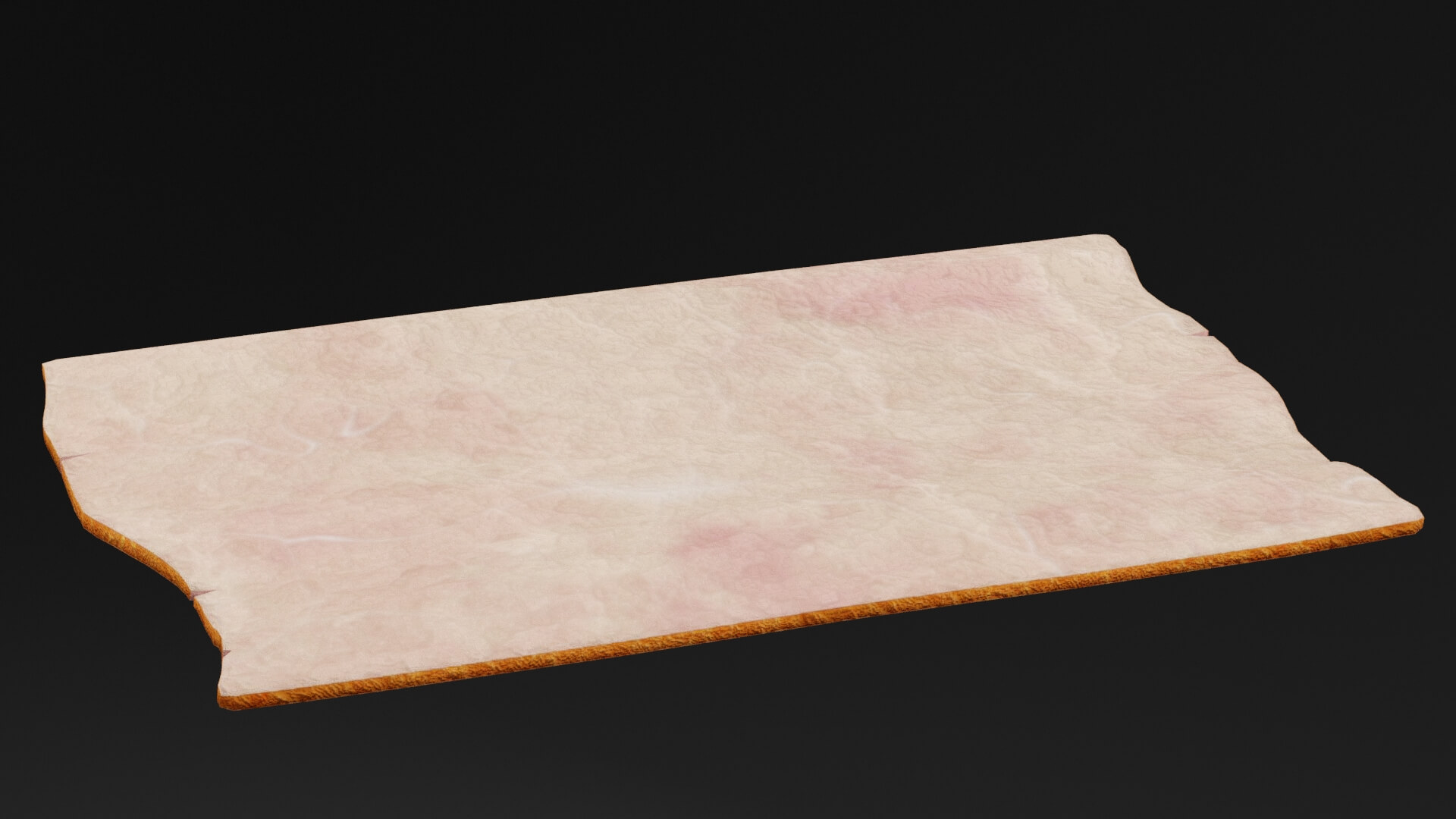 Thin Meat Slice - 3D Model by thedazking