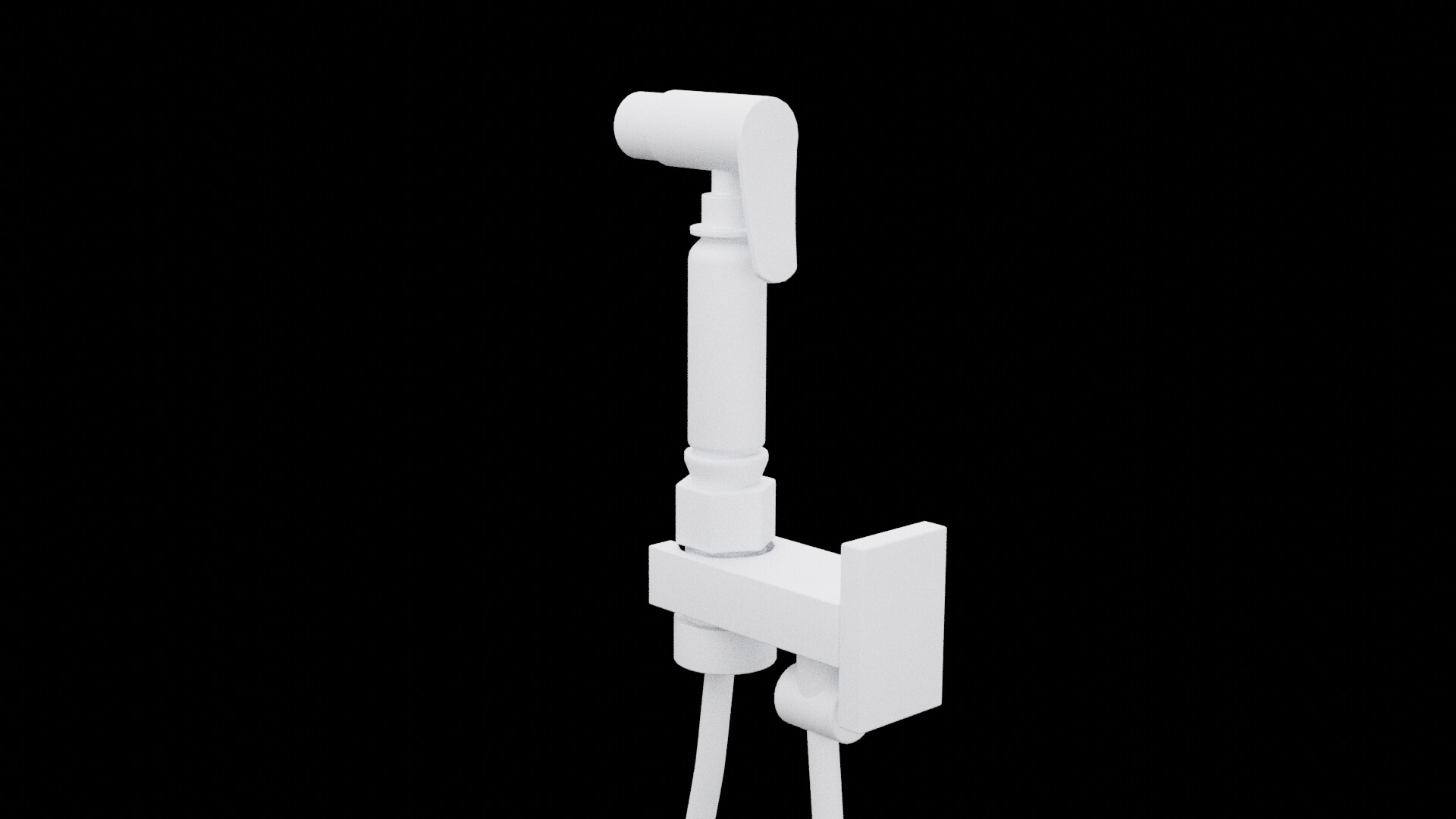 Toilet Jet Spray - 3D Model by thedazking